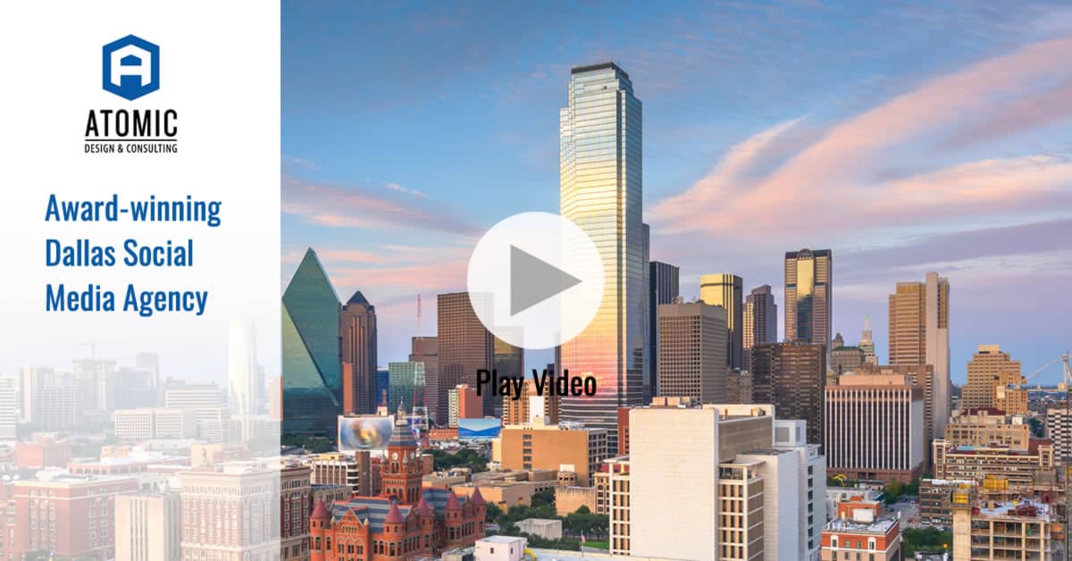 Dallas Social Media Marketing Agency. Award Winning Work | Atomic Design