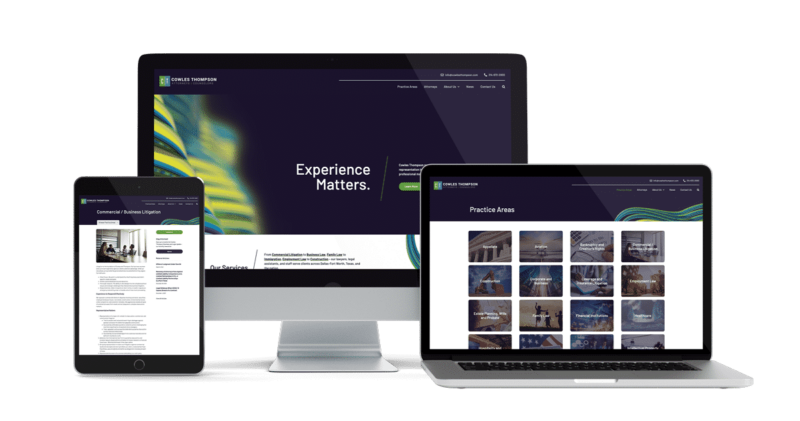 Cowles Thompson by Atomic - Web Design Portfolio for Law Firms