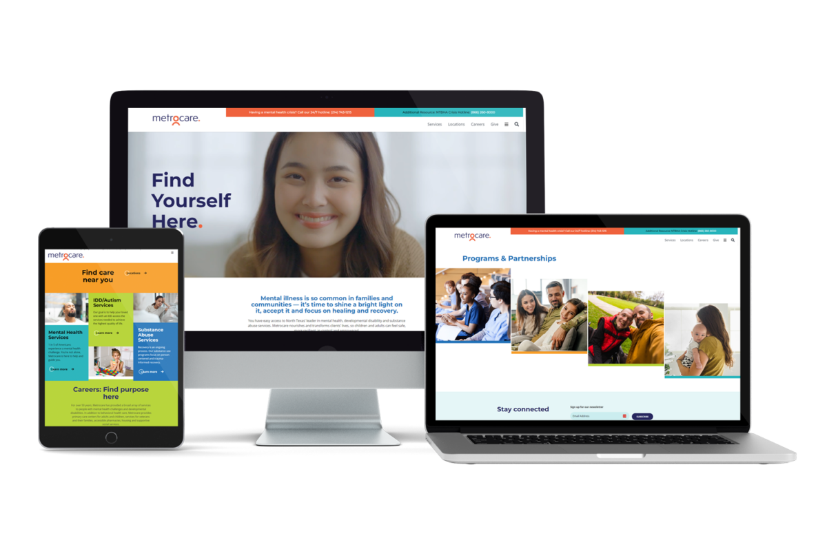 Metrocare by Atomic - Web Design Portfolio for Healthcare